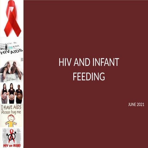 HIV & INFANT FEEDING in all contexts and countries | PPT