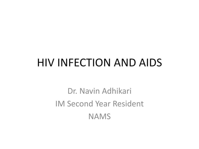 WHO Staging of HIV and AIDS.ppt