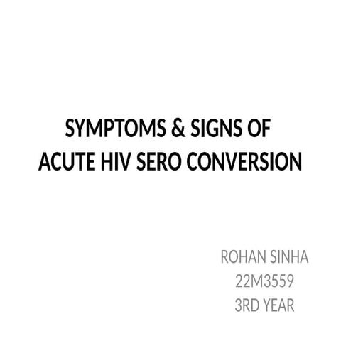 Human Immuno deficiency virus infection info.pptx