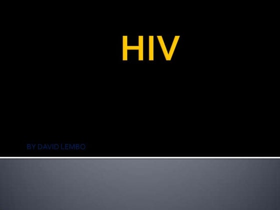 Hiv | PPT