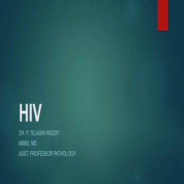 HIV PPT.pdf, hiv pathogenesis, and symptoms | PPT