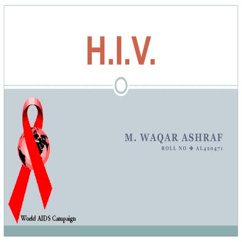 Hiv presentation | PPT