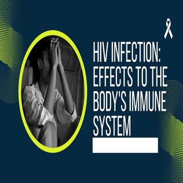 HIV(Human Immunodifficiency Viruses) A-LEVEL Biology PowerPoint | PPTX