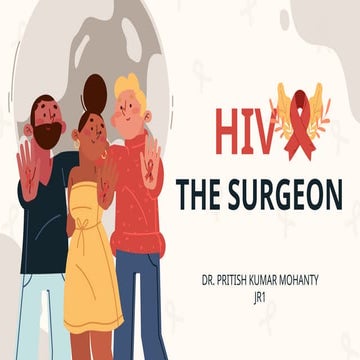 Human immuno deficiency virus & the Surgeon.pptx