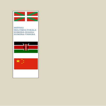 Hiztegia Euskera Suahili Txinera | PDF