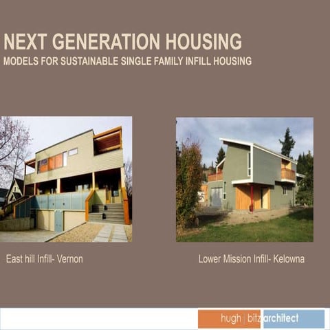 Next Generation Infill Housing | PPSX