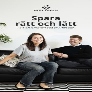 Spara rätt och lätt | PDF