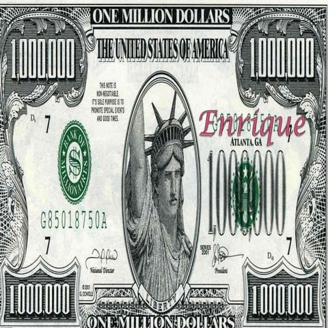 ONE million dollars | PPTX