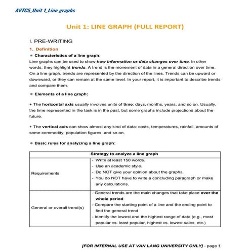 presentation on line graph | PPTX