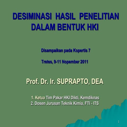 Hki kopertis7 | PPTX