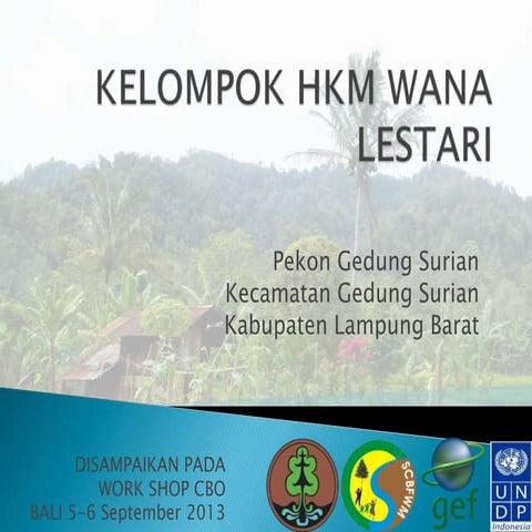 Pengembangan Rorak Meningkatkan Produksi Kopi CBO Wana Lestari, Sub-DAS ...