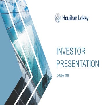 HL Investor Presentation 2023 Q2 version | PDF