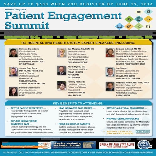 World Congress Patient Engagement Summit | PDF | Business Expos ...