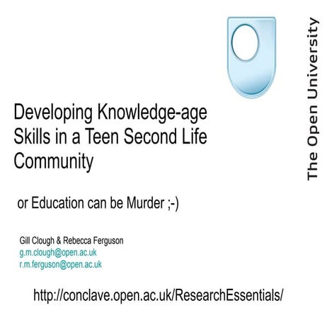 Developing Knowledge-age Skills | PPT