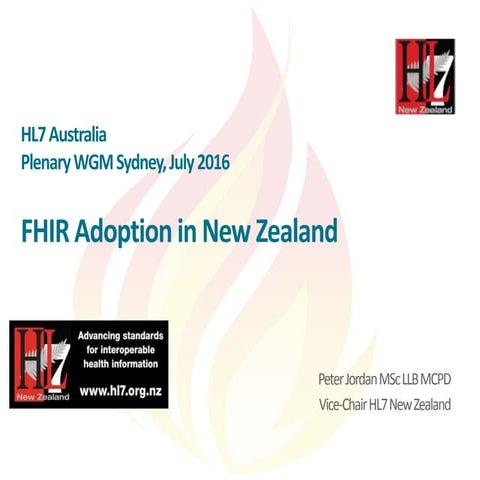 HL7 FHIR Adoption In New Zealand | PPT