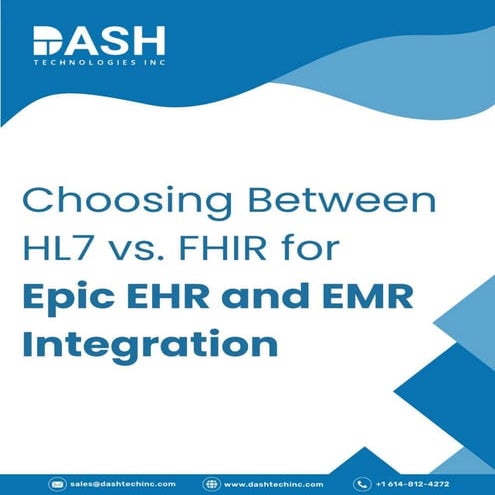 HL7 vs. FHIR - Epic EHR and EMR Integration.pptx