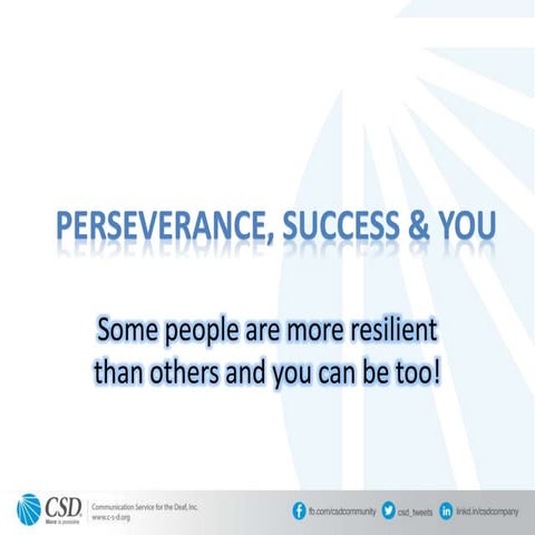 Resilience | PPT