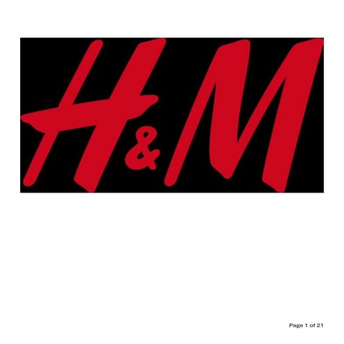 H&M is a fashion brand dedicated to liberating fashion (h&m bangladesh ...