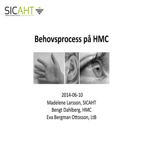 HMC presentation 10 juni | PPT