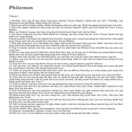 Hmong Daw - Philemon.pdf