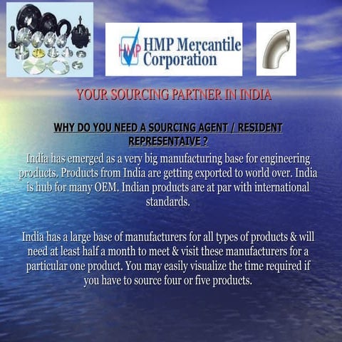 HMP Mercantile Corporation - The Sourcing Agent | PPT