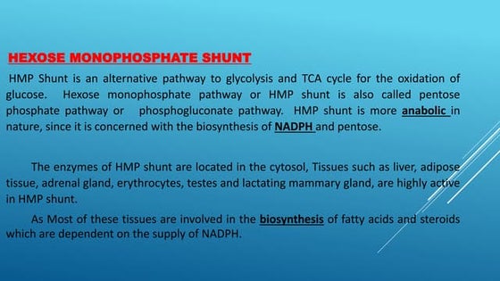 HMP SHUNT-UNIT 2.pdf,PHYSIOLOGY MICROBIAL | PPT