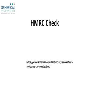 HMRC Check Sphericalaccountants.co.uk.pptx