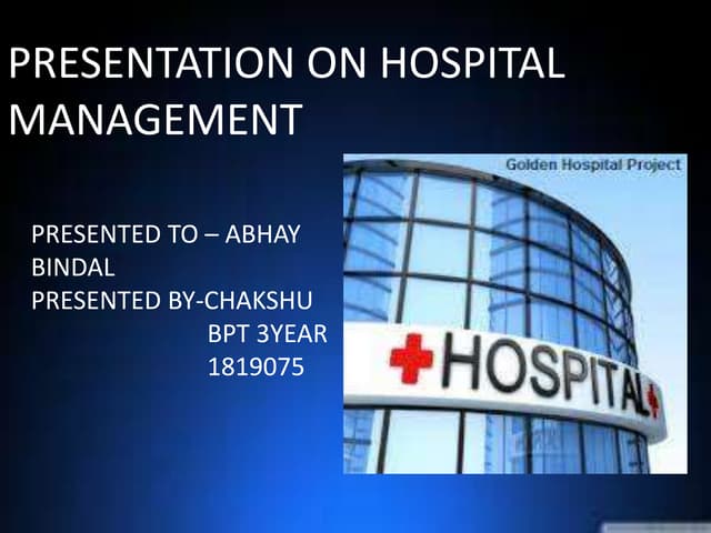 Outpatient Department (OPD).. overview, introduction and more info | PDF