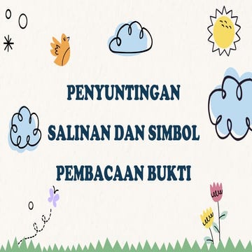 Hmt 216 - Penyuntingan Salinan dan Simbol Pembacaan Bukti (Kumpulan 4 ...