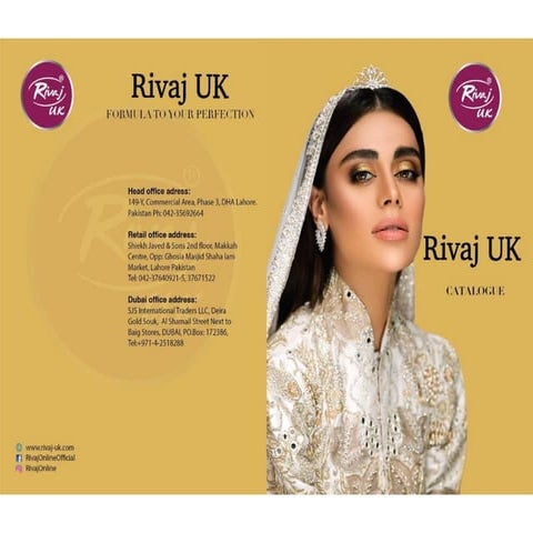 Rivaj UK - Formula to your Perfection | PDF