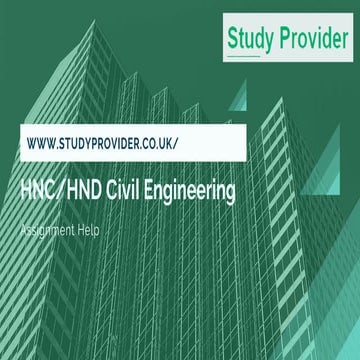 Hnc hnd civil engineering | PPTX