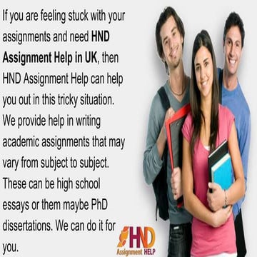 Hnd assignment help in uk | PPTX