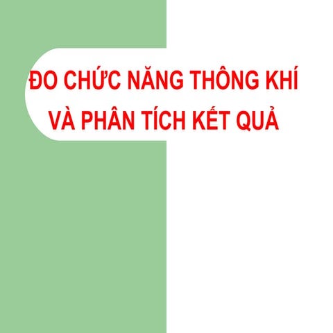Hướng dẫn đọc cnhh update | PPT