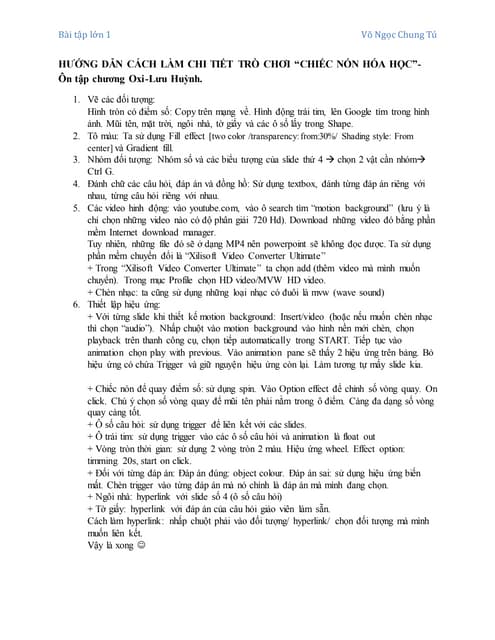 20 bai lap trinh scratch | PDF