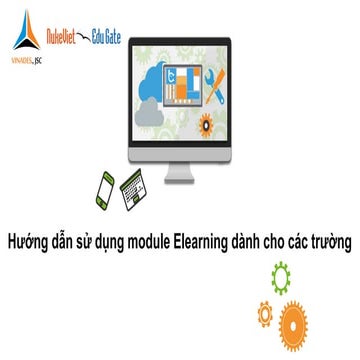 Hướng dẫn sử dụng module elearning | PDF