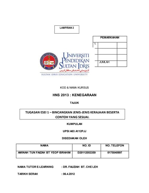 Hubungan Pemerintahan Sipil dan Militer.pptx