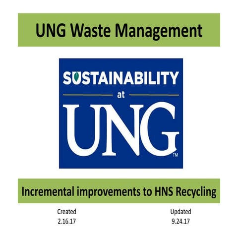 Recycling Bin Proposal | PDF