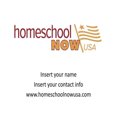 Home School USA | PPTX | Homeschooling | Education