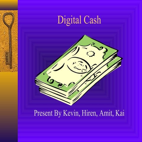 Digital cash | PPT