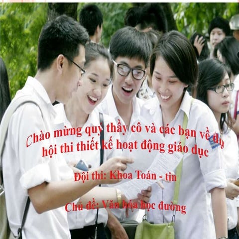 Ho t --ng giáo d-c 2015 | PPTX