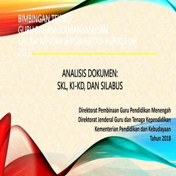 HO 1a Analisis SKL, KI, KD, IPK, Silabus.ppt