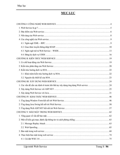 Hoand Giao Trinh Webservice Pdf