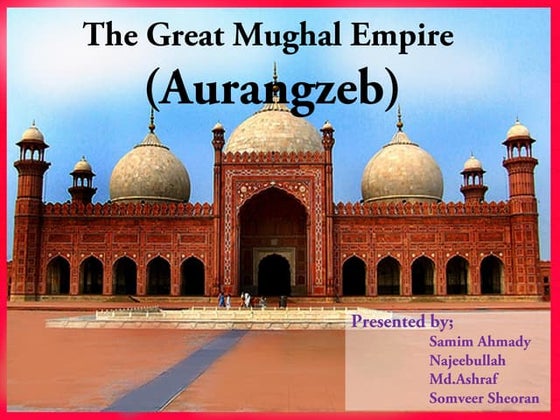Ppt on mughal empire | PPTX