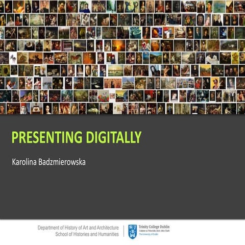 Presenting digitally | PPT