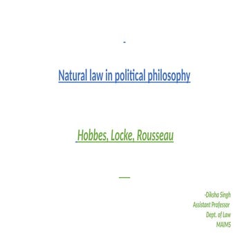 Hobbes Locke and Rousseau Juris.pptx juilris schools | PPTX