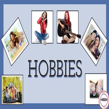 Hobbies slideshow: English Language | PDF