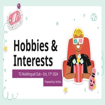 Discovering Hobbies & Interests After Work | PPTX