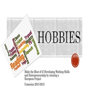 Hobbies tutorial | PPTX