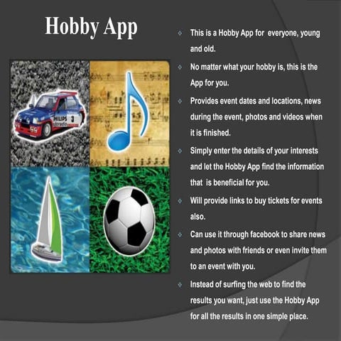 Hobby app | PPTX