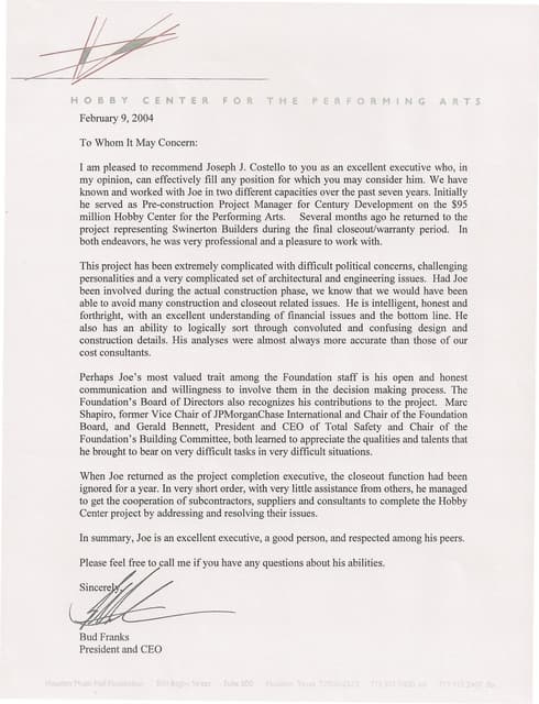 Reference Letter | PDF